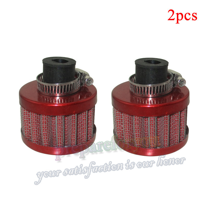 2x 12mm Cold Air Intake Filter Turbo Vent Crankcase Car Breather Valve ...