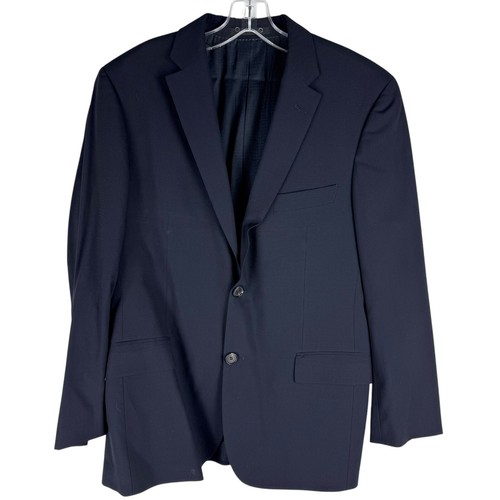 Hugo Boss Pansini2/Movie2 Virgin Wool Comfort Blazer Black Lined Mens ...