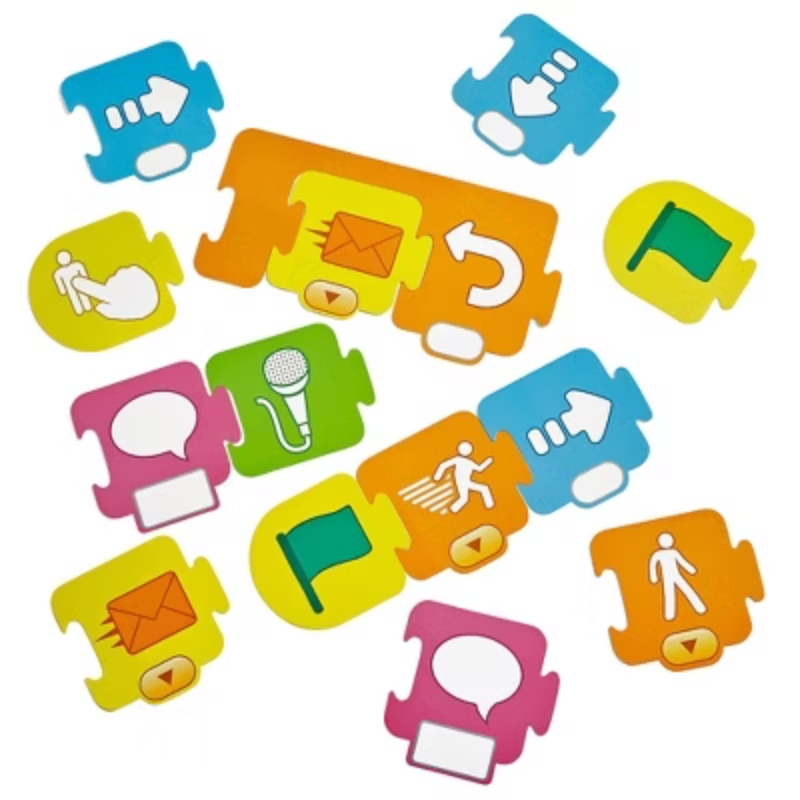 Hand2Mind Scratch Jr Block Based Coding Magnetic Demonstration Set ...