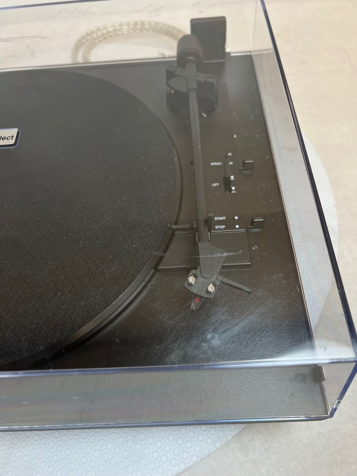 Pro-Ject A1 Matte Black Fully Automatic Turntable -SCRATCHED- FREE S/H ...