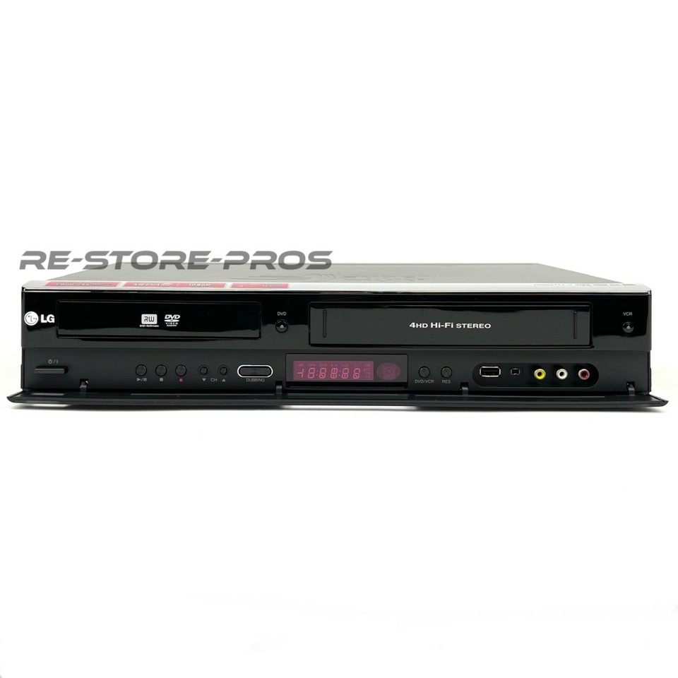 LG RC897T DVD VCR Combo Player VHS to DVD Recorder HDMI 1080p Digital ...