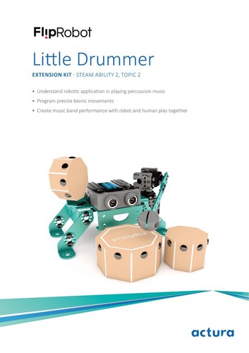 Kids ROBOTICS FlipRobot E300 Starter Kit + Drummer Robot Bundle | eBay Australia