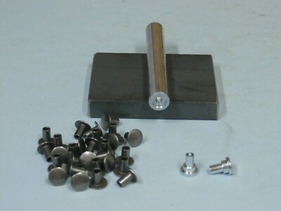 51-54 / 64-87 Chevy truck vent window rear edge seal rivet kit with ...