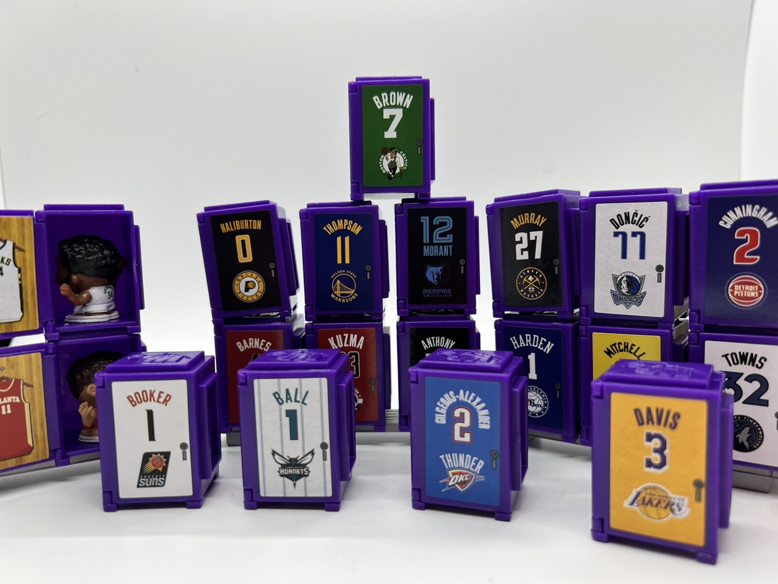 NBA Teenymates S8 Individual Lockers & Figures Choose UR Team - NBA ...