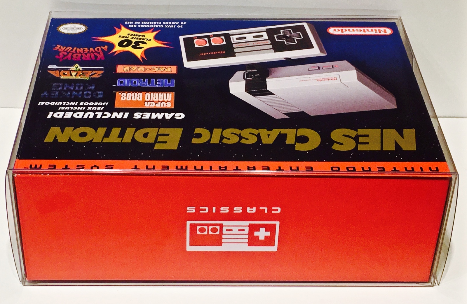 1 Box Protector for SNES and NES CLASSIC EDITION MINI CONSOLE Nintendo ...