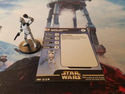 Star Wars Miniatures Clone Strike 09 Clone Trooper Grenadier | eBay