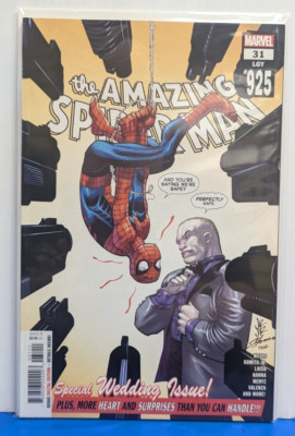 AMAZING SPIDER-MAN #31 WEDDING ISSUE ROMITA JR COVER 2023 TOMBSTONE NM ...