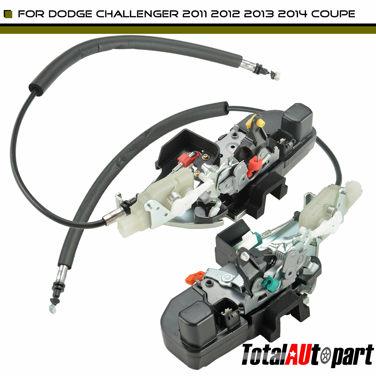 2x Door Lock Actuator for Dodge Challenger Coupe 2011-2014 Front Left ...