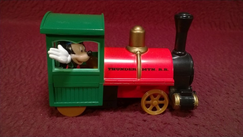 MICKEY MOUSE THUNDER MOUNTAIN #2 FRICTION STEAM LOCOMOTIVE - DISNEY | eBay