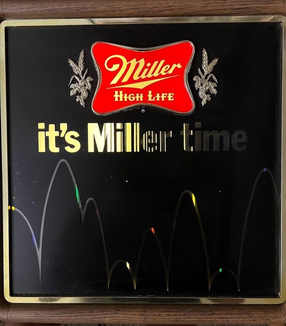 Miller High Life Bouncing Ball motion beer sign replacement reel scroll ...