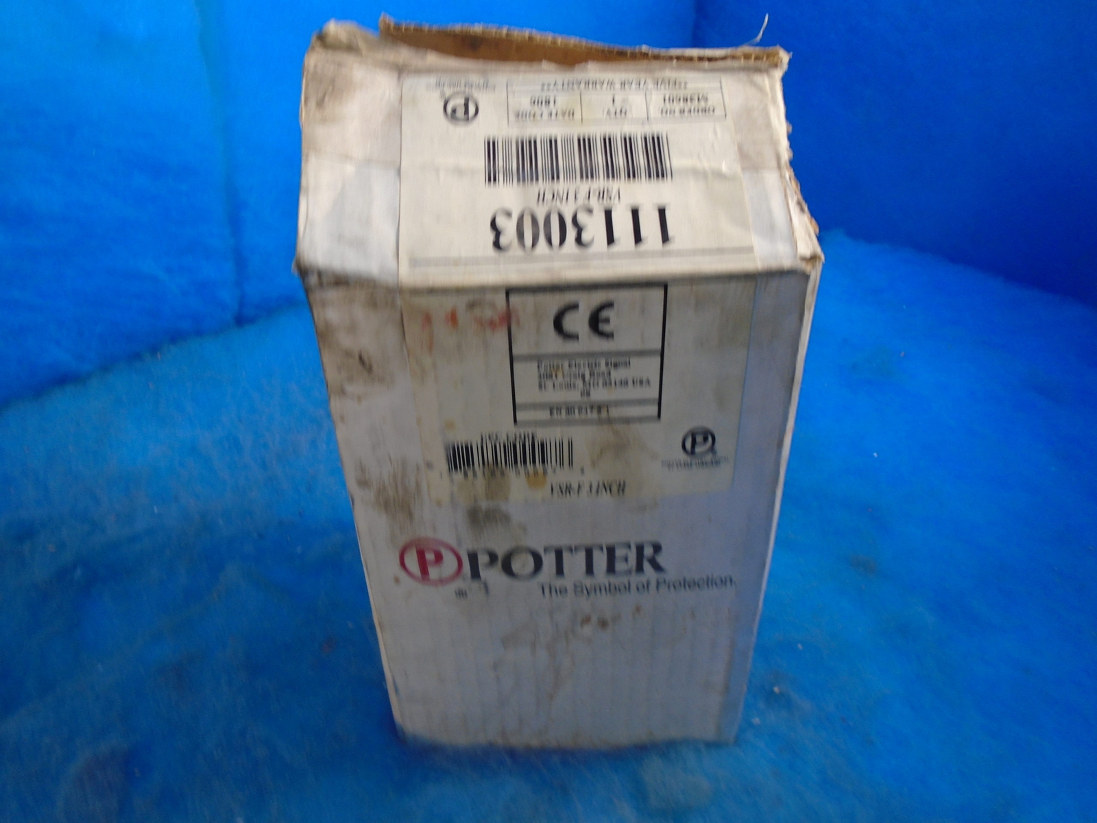 POTTER ELECTRIC SIGNAL ALARM SWITCH, PIPE WATER FLOW VSR-F 1113003 1YR ...