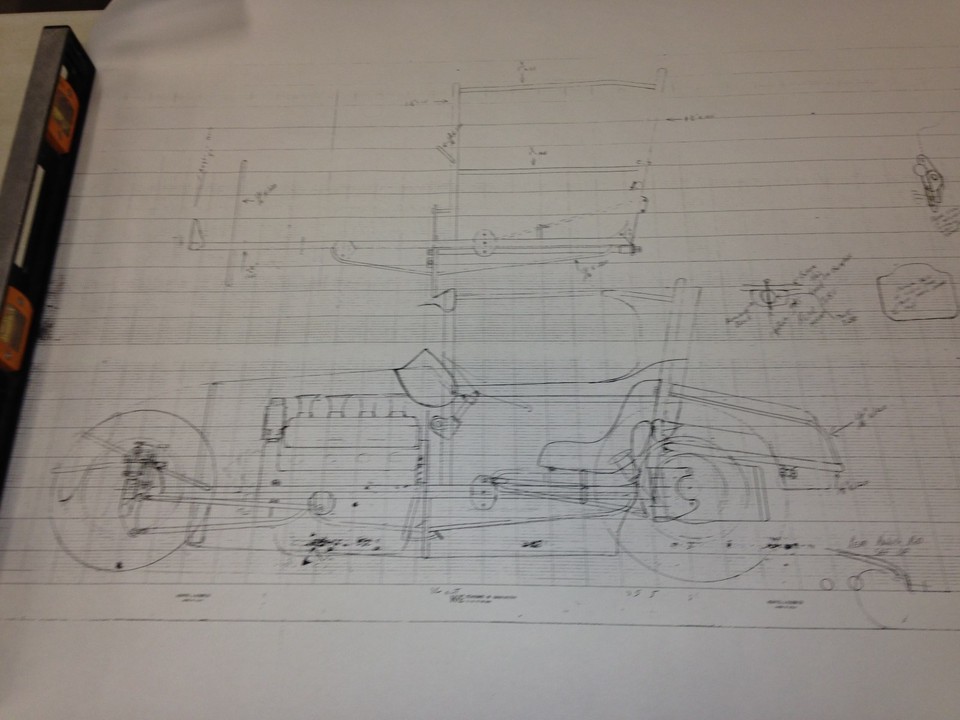 Vintage Super Modified Sprint Car Blueprints Johnny Capels | eBay