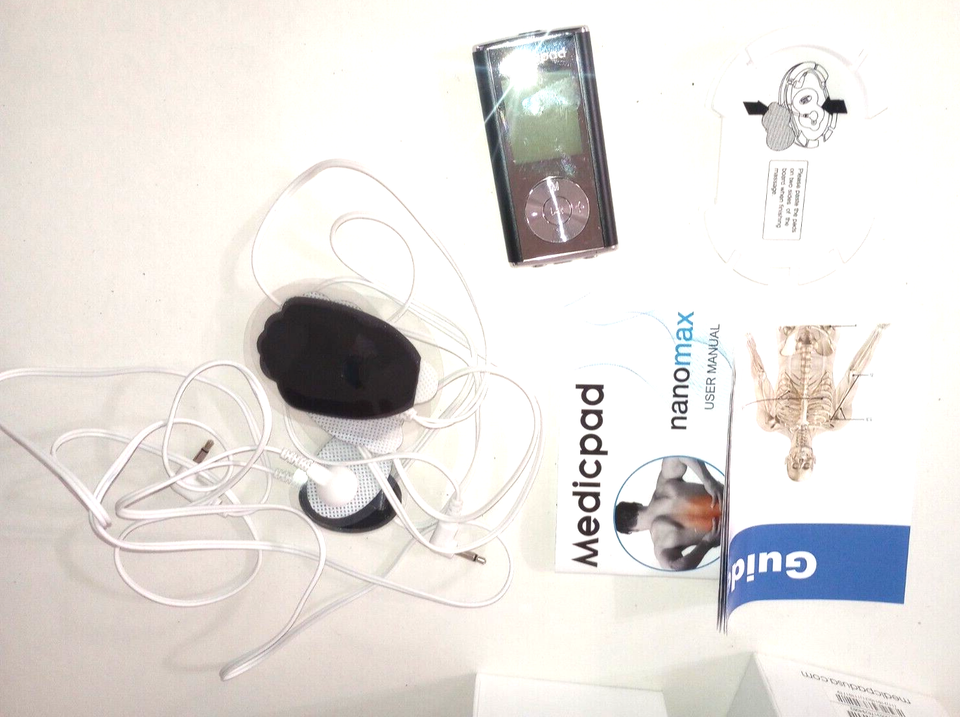 Medicpad nanomax For Pain Relief and Muscle Performance w/ ORIGINAL User Manual | eBay