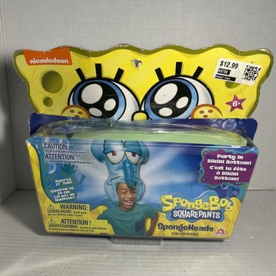 Nickelodeon Spongebob SpongeHeads 21" Inflatable Party Costume Hat ...
