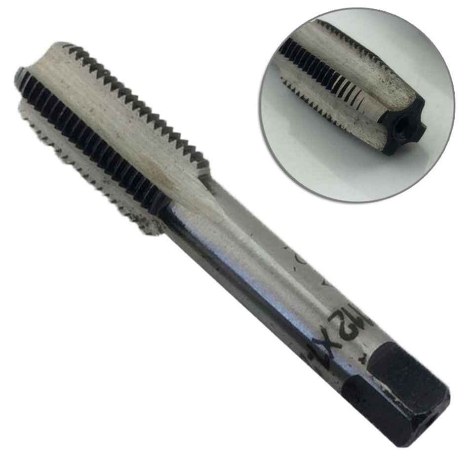 HSS 12mm x 1 25 Metric Taper and Right Hand Thread Taps 2pcs for Usage ...