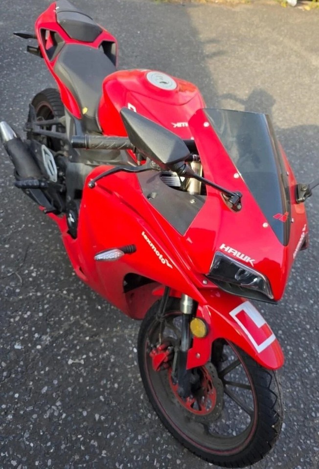 Lexmoto Hawk 125 2017 Non Runner SPARES OR REPAIR Please read ...