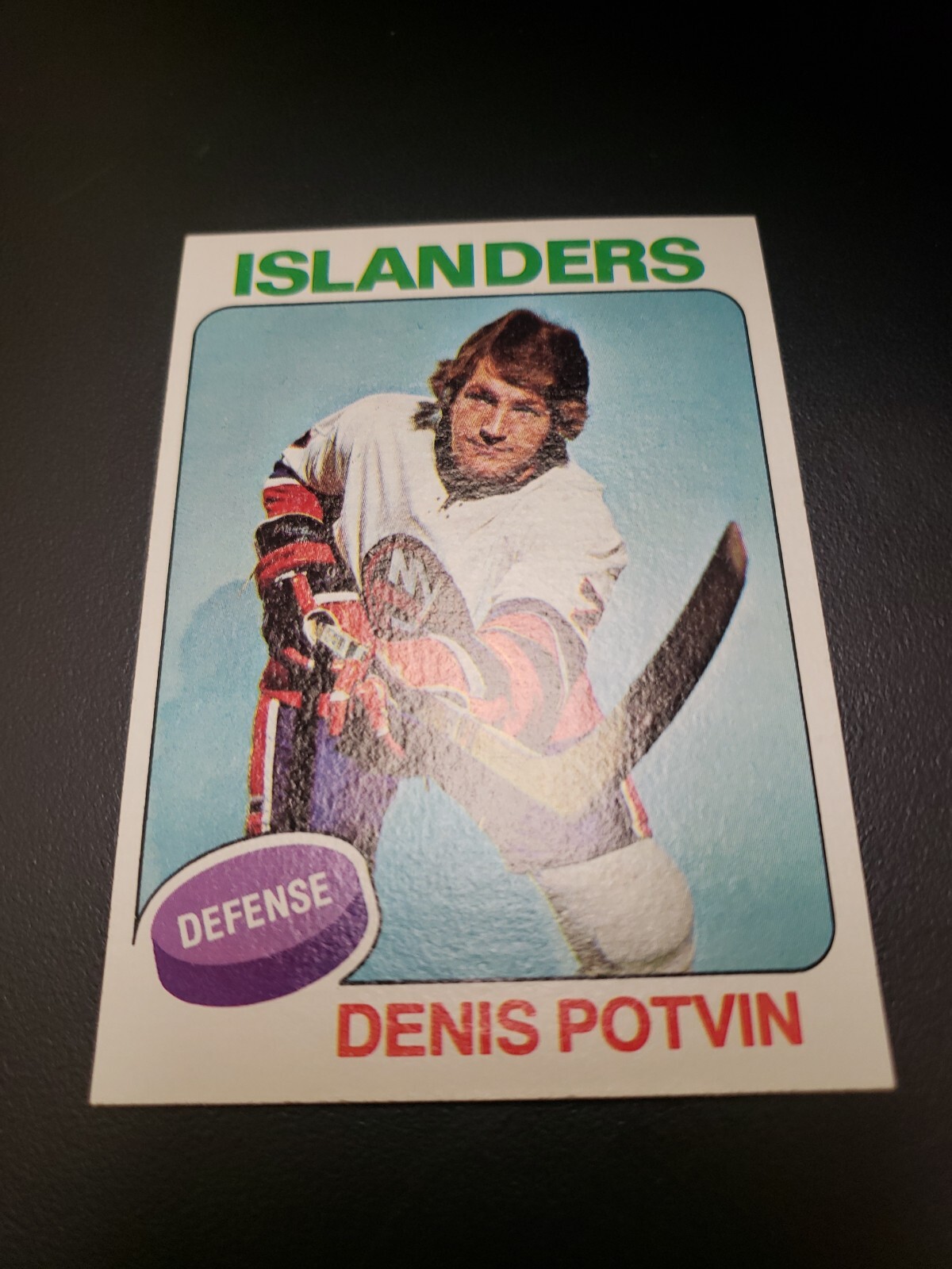 1975-76 Topps Hockey #275 Denis Potvin New York Islanders HOF 2nd Year ...