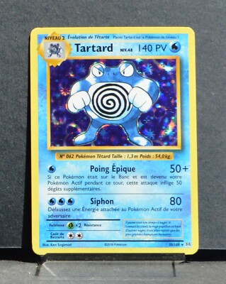 carte Pokémon 25/108 Tartard Niv.48 140 PV - HOLO XY - Évolutions NEUF ...