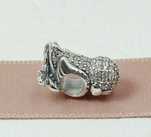 AUTHENTIC Authentic Pandora Silver Disney Snow White's Bird CZ Bead ...