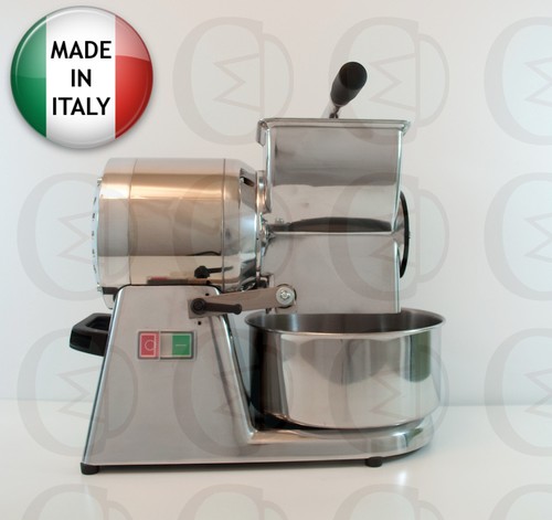 GRATTUGIA FORMAGGIO elettrica professionale sanificabile 3fasi 1HP ...