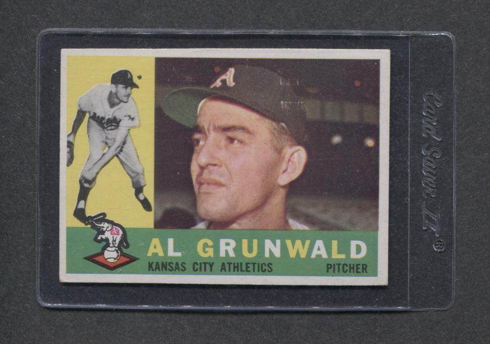 1960 Topps #427 Al Grunwald (Athletics) (WB) Ex-Mt A2 | eBay