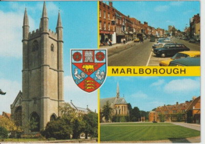 MARLBOROUGH, BERKSHIRE - MULTIVIEW COLOUR POSTCARD | eBay