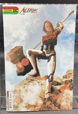 ACTION COMICS #1062 Nikolas Draper-Ivey Black History Month Variant ...