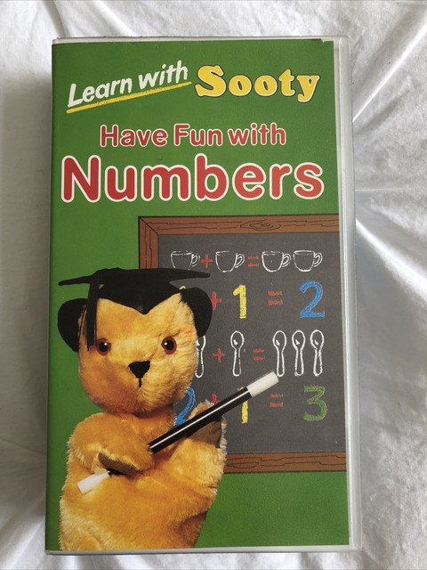 Learn With Sooty Have Fun With Numbers VHS Video Cassette PAL Tv8066 ...