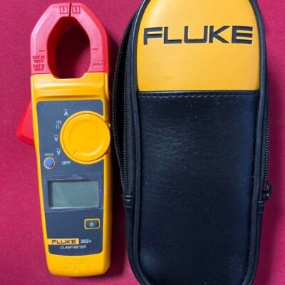 Fluke 302+ AC400A Clamp Meter Tester AC/DC Volt Amp Multimeter Average ...