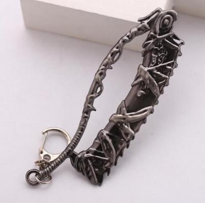 Bloodborne Keychain Keyring Metal Pendant Key Ring Chain Logo PS4 ...