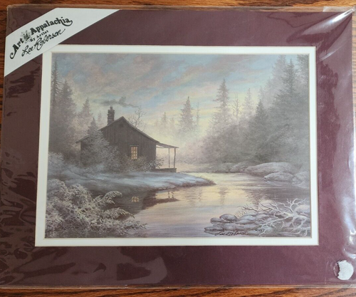 Lee Roberson Art Print- Great Smokey Mountains Nature House Stream 1987 ...