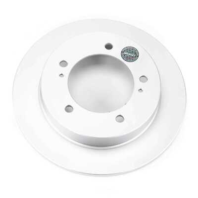 Disc Brake Rotor-Front Genuine Geomet Coated Rotor Power Stop JBR564EVC ...