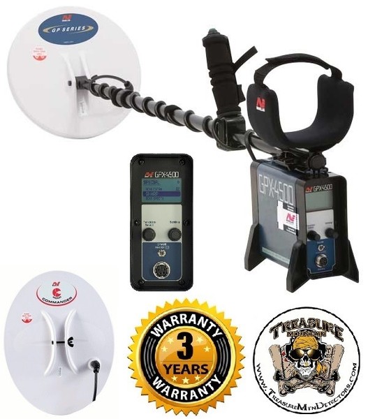 Minelab GPX 4500 Metal Detector 2 Coils 3 Year for sale online | eBay