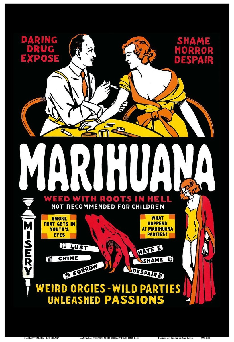 Funny Weed Posters