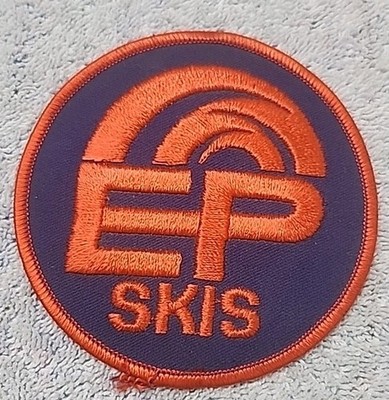Vtg EP Skis Sew On Patch Water Skiing New | eBay