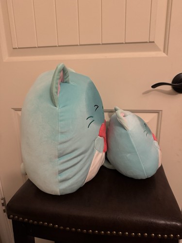 Squishmallow 12 and 8 inch Sigrid the Siamese Cat PAIR Valentines Day ...