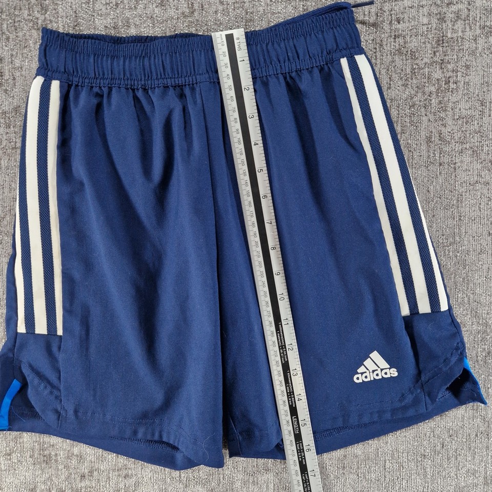 Adidas Shorts Boy's 11-12 Years Elasticated, String, Navy Blue | eBay UK