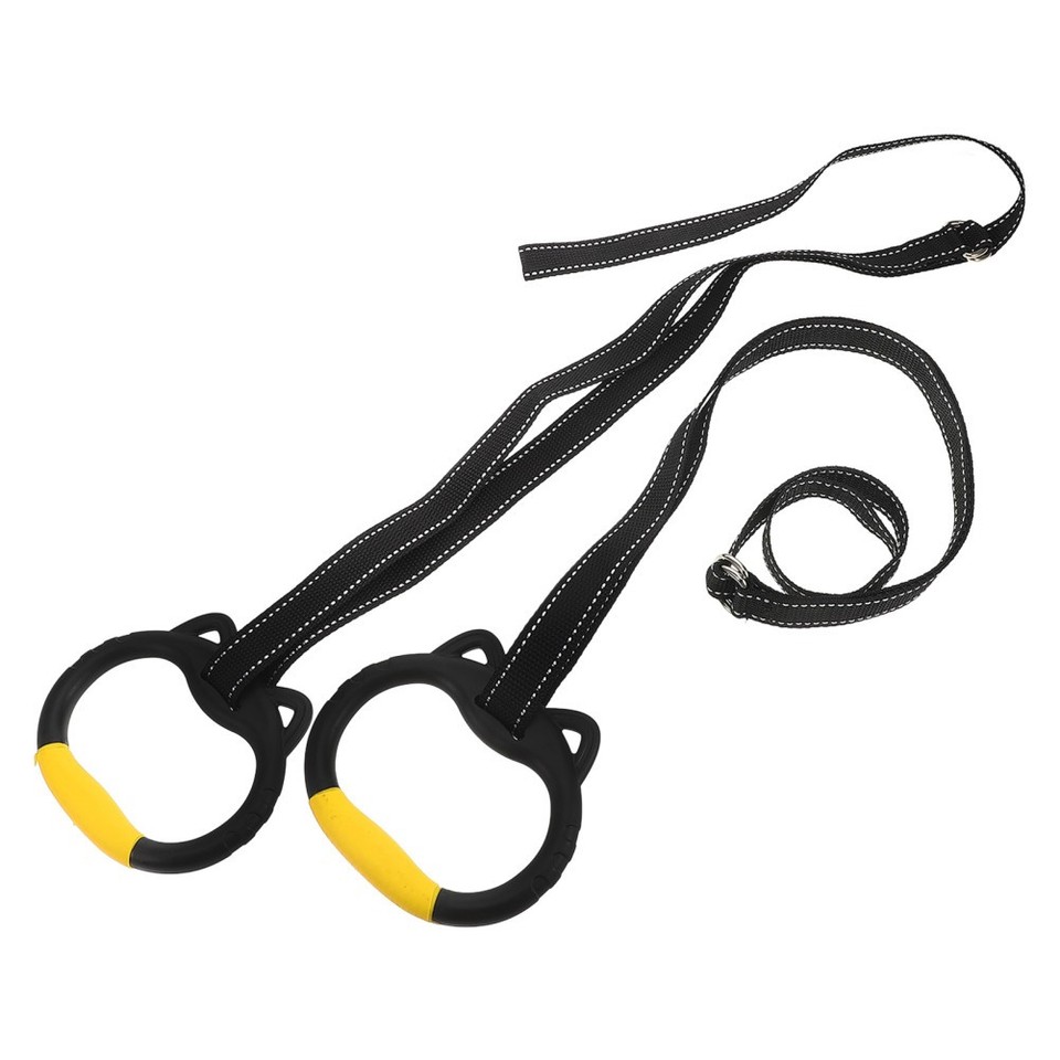 Gymnastics Rings for Pull up Bar Equipment Home Exercise with Straps ...