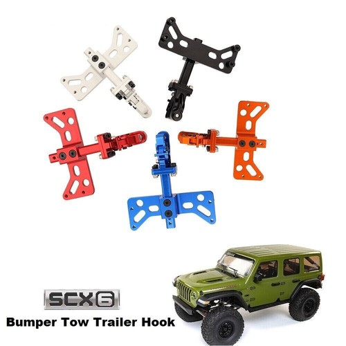 SCX6 Metal Rear Bumper Tow Trailer Hook For Axial 1/6 RC Crawler ...