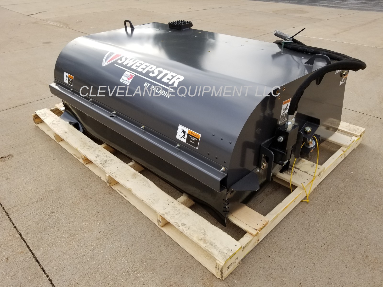 72" SWEEPSTER PICK UP BROOM ATTACHMENT Skid Steer Loader Sweeper Box ...