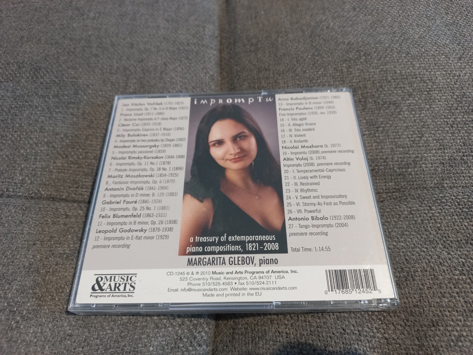 Impromptu Margarita Glebov CD in VGC | eBay