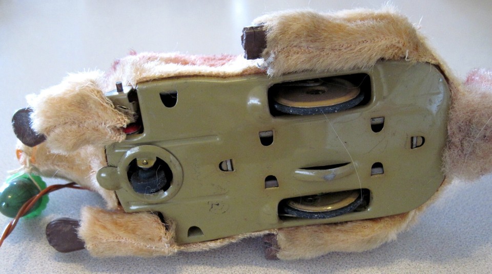 Rare Vintage 1950s Japan Remote Battery Operated Moving Squirrel Toy ...