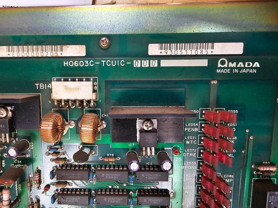 AMADA Pega Coma Vipros Apelio H0603C-TCU1C-000 TCU1 | eBay