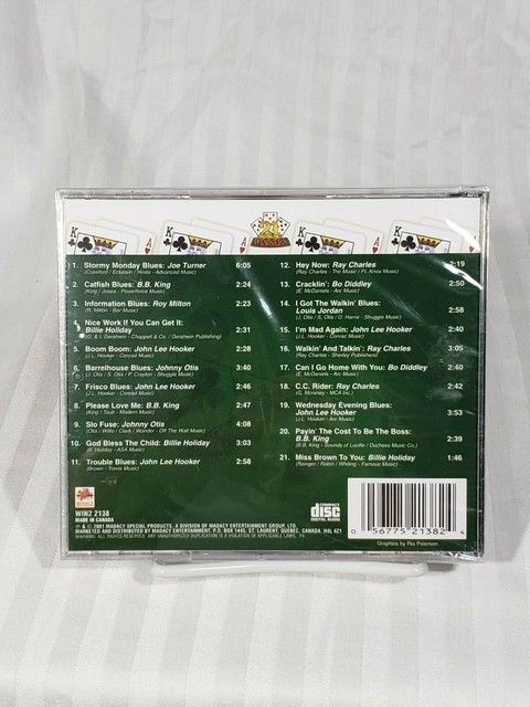 Best of the Blues [1997 Madacy] by Various Artists (CD, May-1997 ...