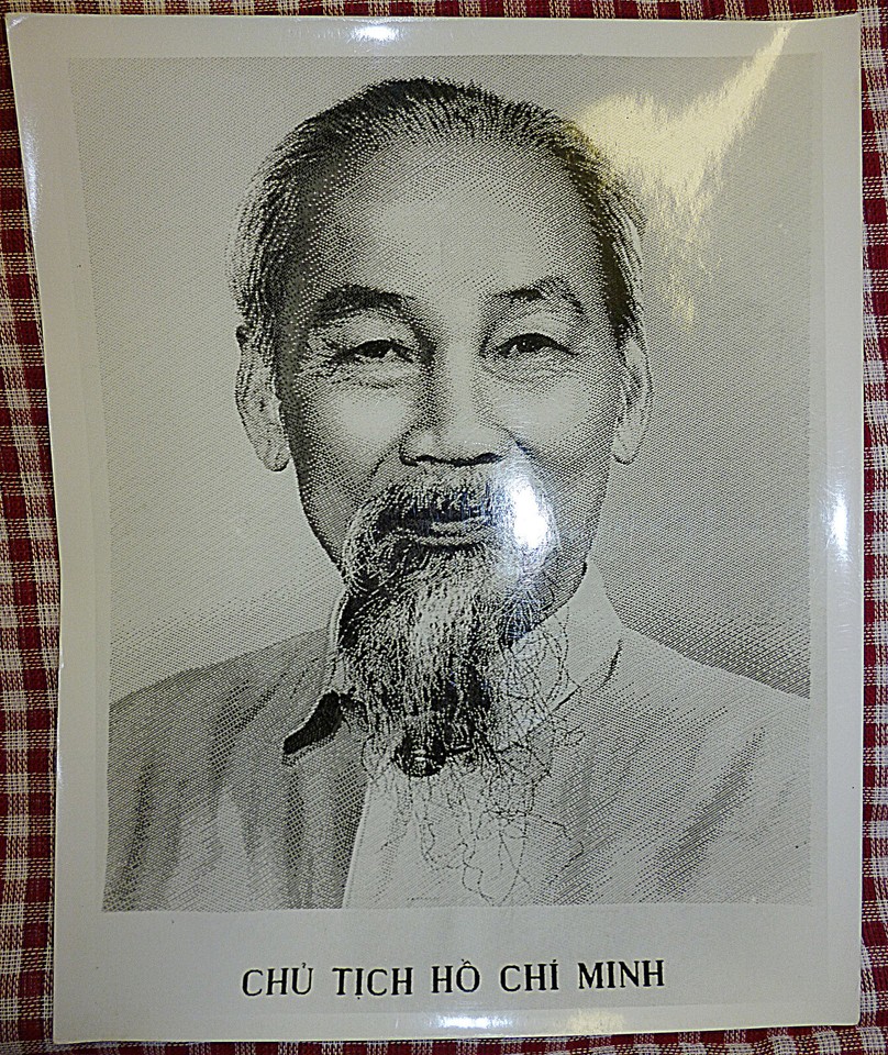 HO CHI MINH - Rare 1969 Vintage PHOTO - VC - NLF - Vietnam War, Viet ...