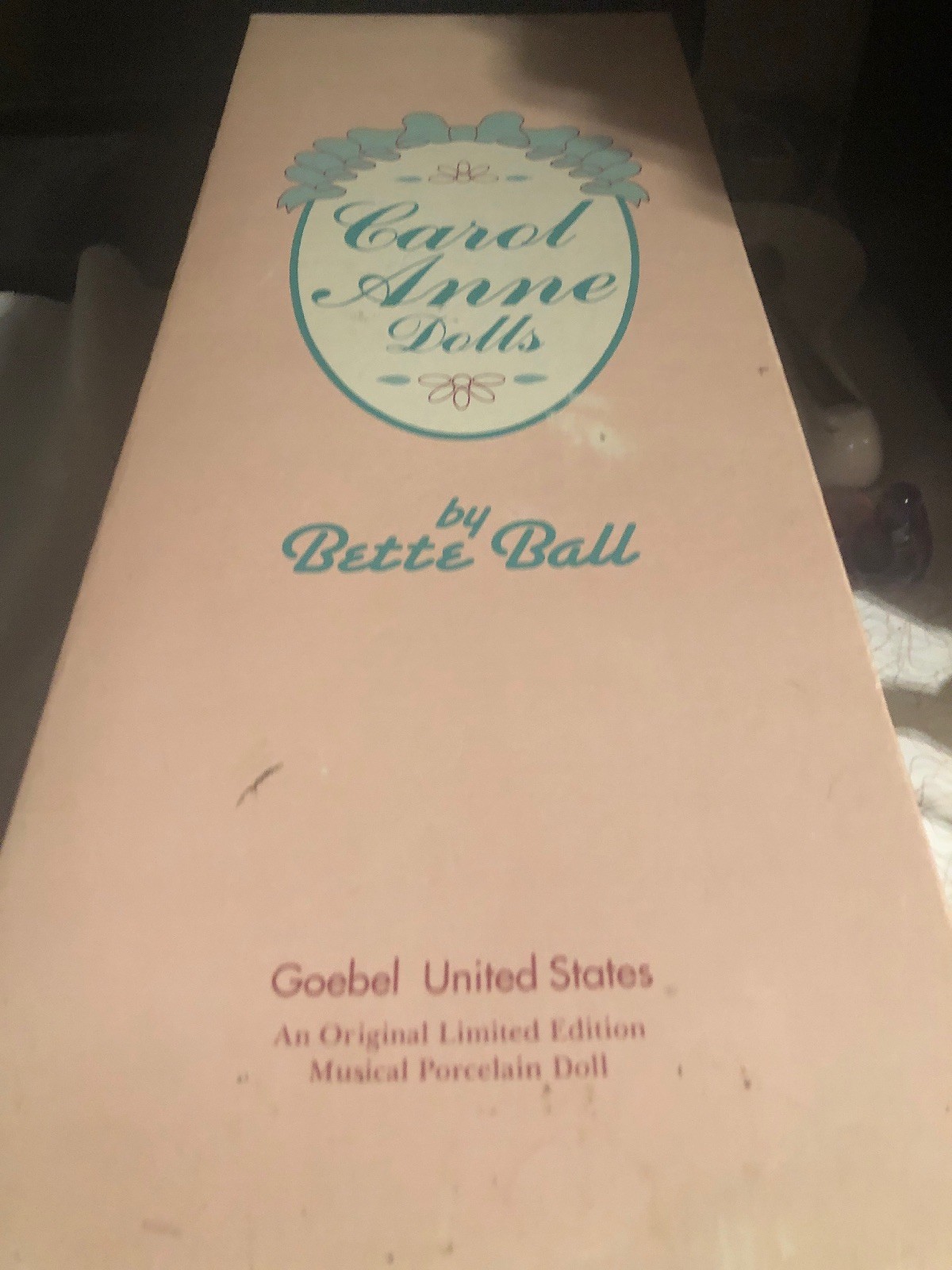 Goebel Carol Anne Doll by Bette Ball Musical Porcelain Doll. | eBay