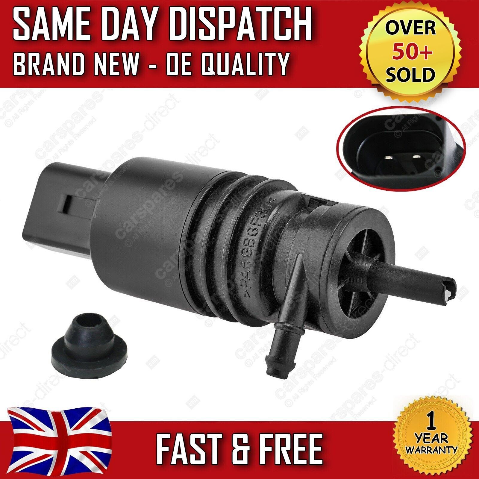 FRONT WINDSCREEN WASHER PUMP FOR VARIOUS MERCEDES MODELS A2108690821 | eBay