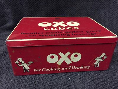 DELIGHTFUL Vintage Large Oxo Advertising Tin Size 16cm/12cm. | eBay UK