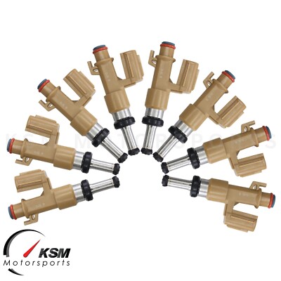 8 x Fuel Injectors fit Denso 23250-0S020 for 2008-21 Lexus & Toyota 4 ...