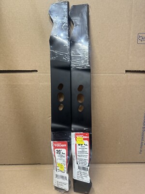 Lawnmower Blade HYPER TOUGH 20 inch 2105300125A NEW 2105300125 2 PACK ...